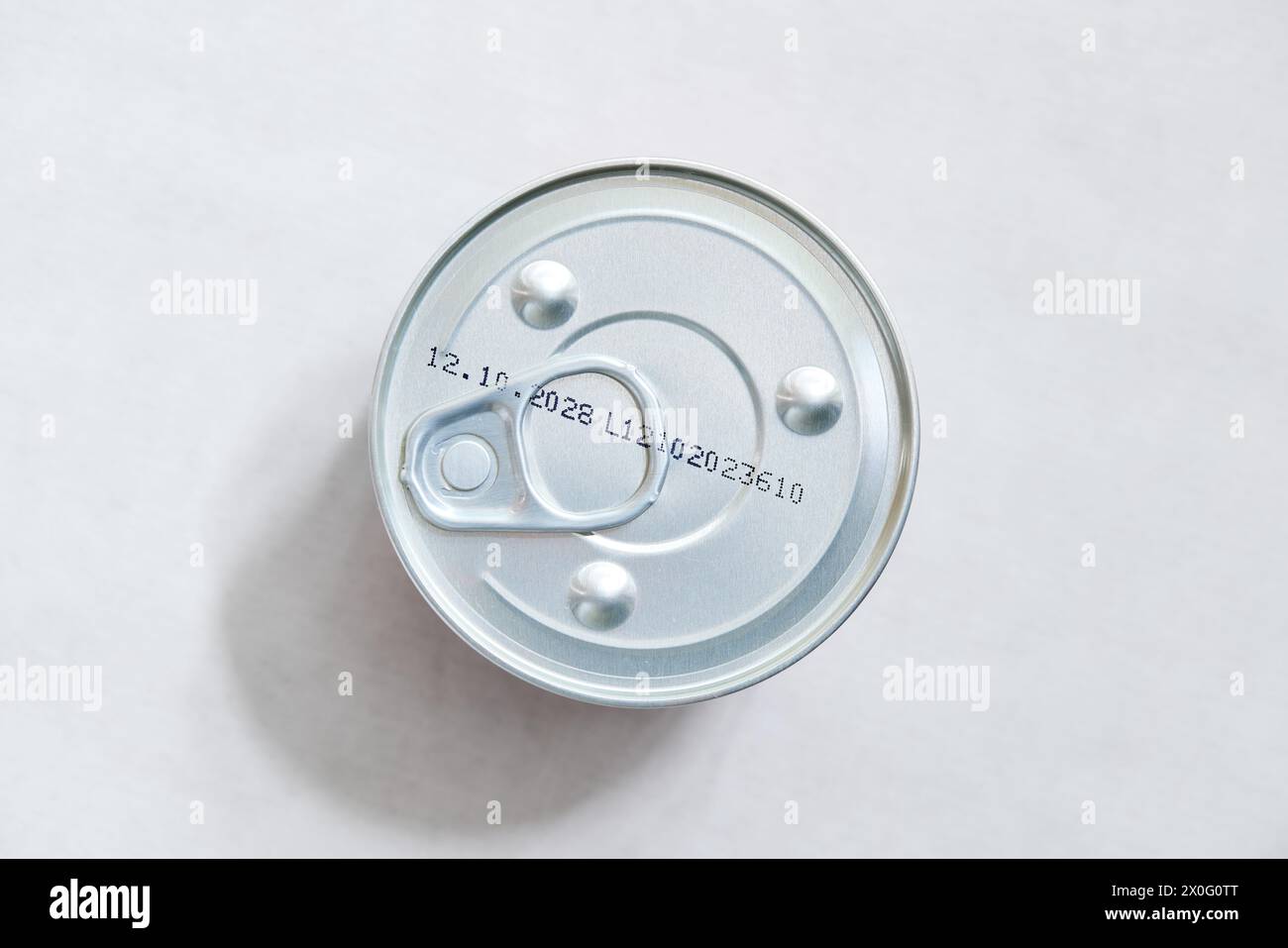 Mackerel in tomato sauce (Danish: "makrel i tomat"), unopened can with ...