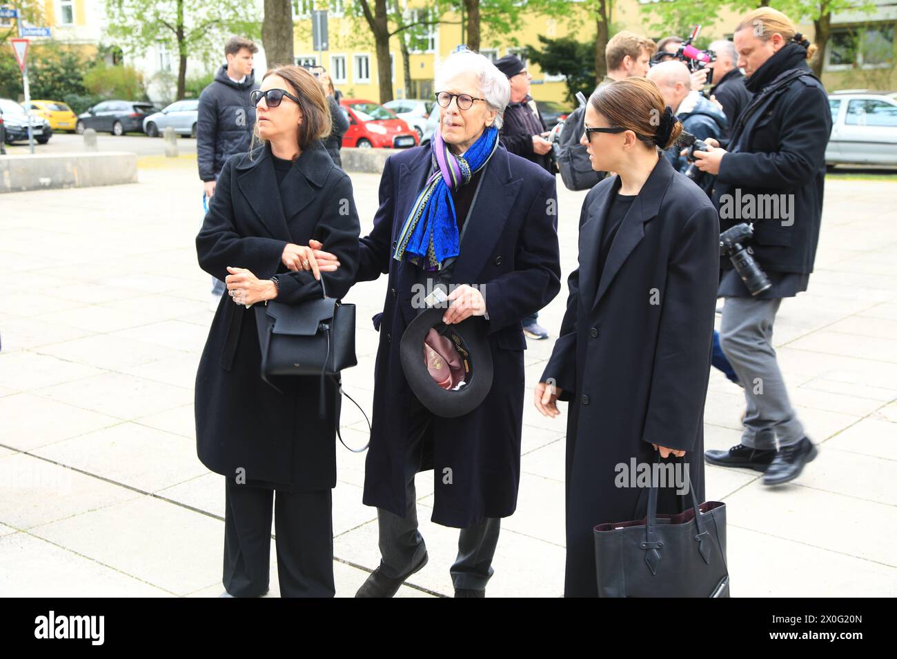 Sarah Lena Herzsprung, Bernd Herzsprung und Hannah Herzsprung bei der ...
