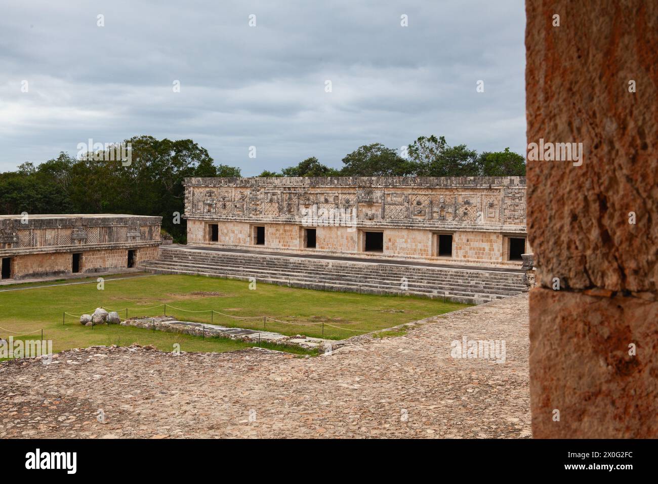 Uxmal is an ancient Maya city of the classical period located in Stock ...