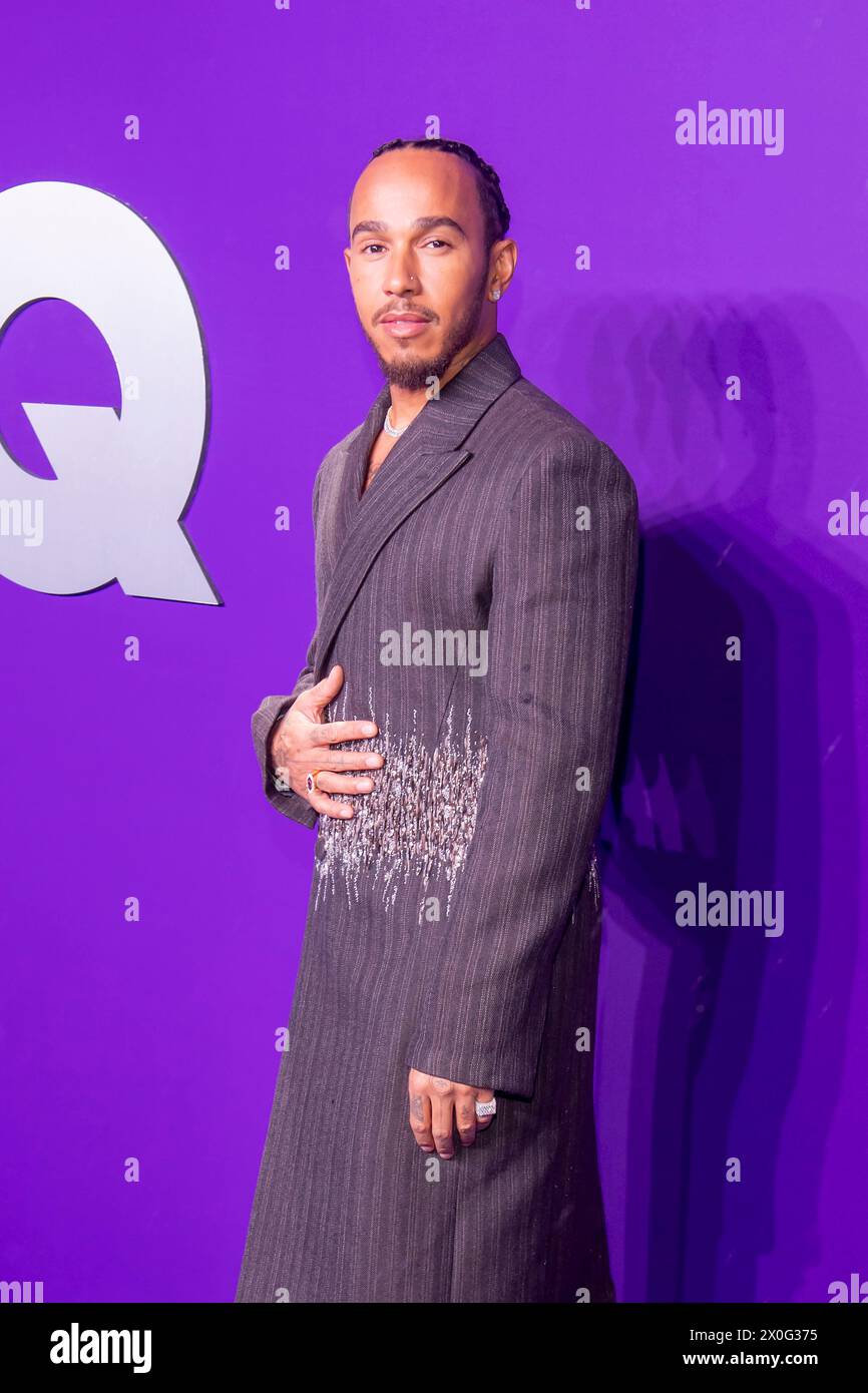NEW YORK, NEW YORK - APRIL 11: Lewis Hamilton attends the 2024 GQ ...