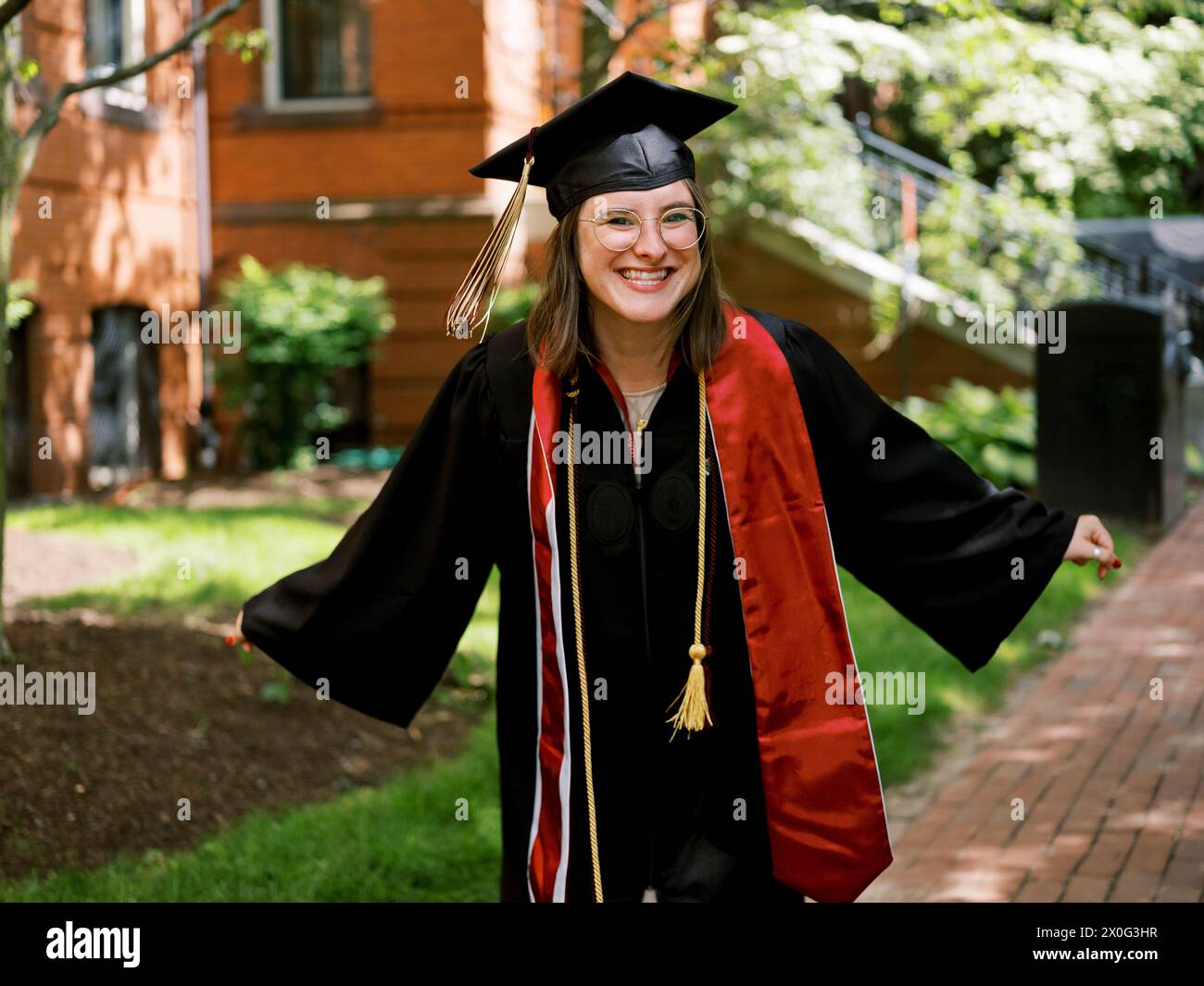 Graduation student commencement university degree hi-res stock ...
