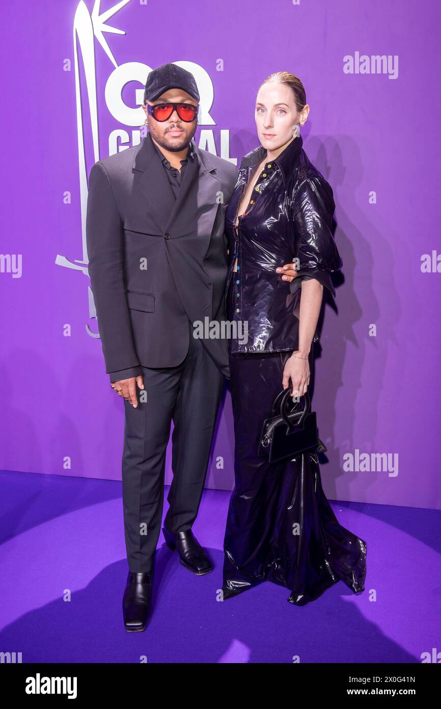 NEW YORK, NEW YORK - APRIL 11: (L-R) Christopher John Rogers and ...