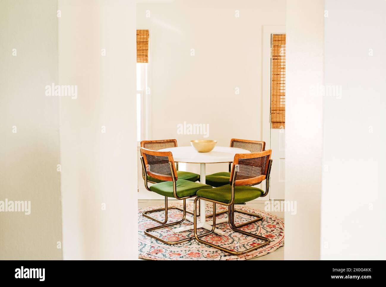 Dining table chairs centerpiece hi-res stock photography and images - Alamy