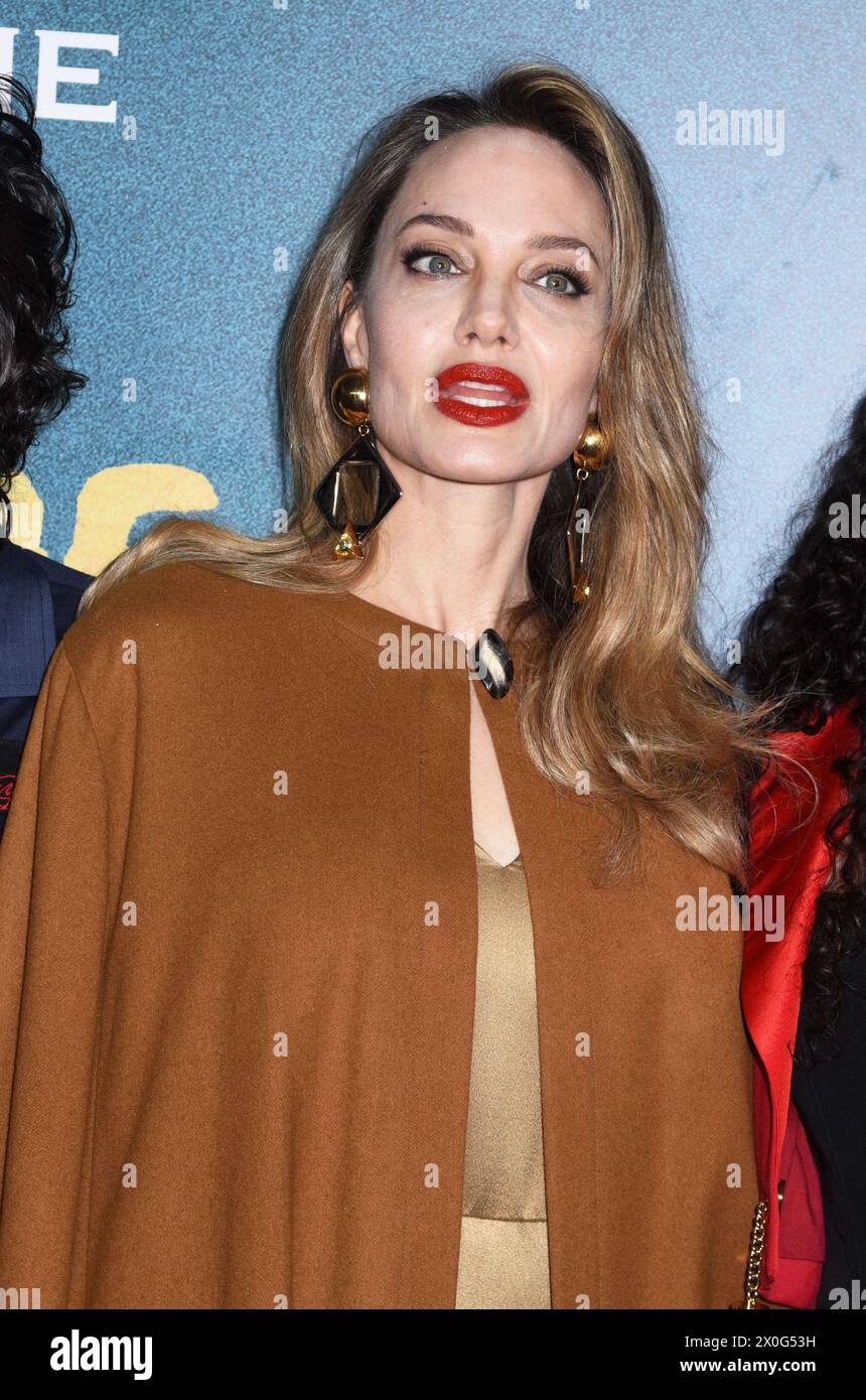 New York City, United States. 11th Apr, 2024. Angelina Jolie at the ...