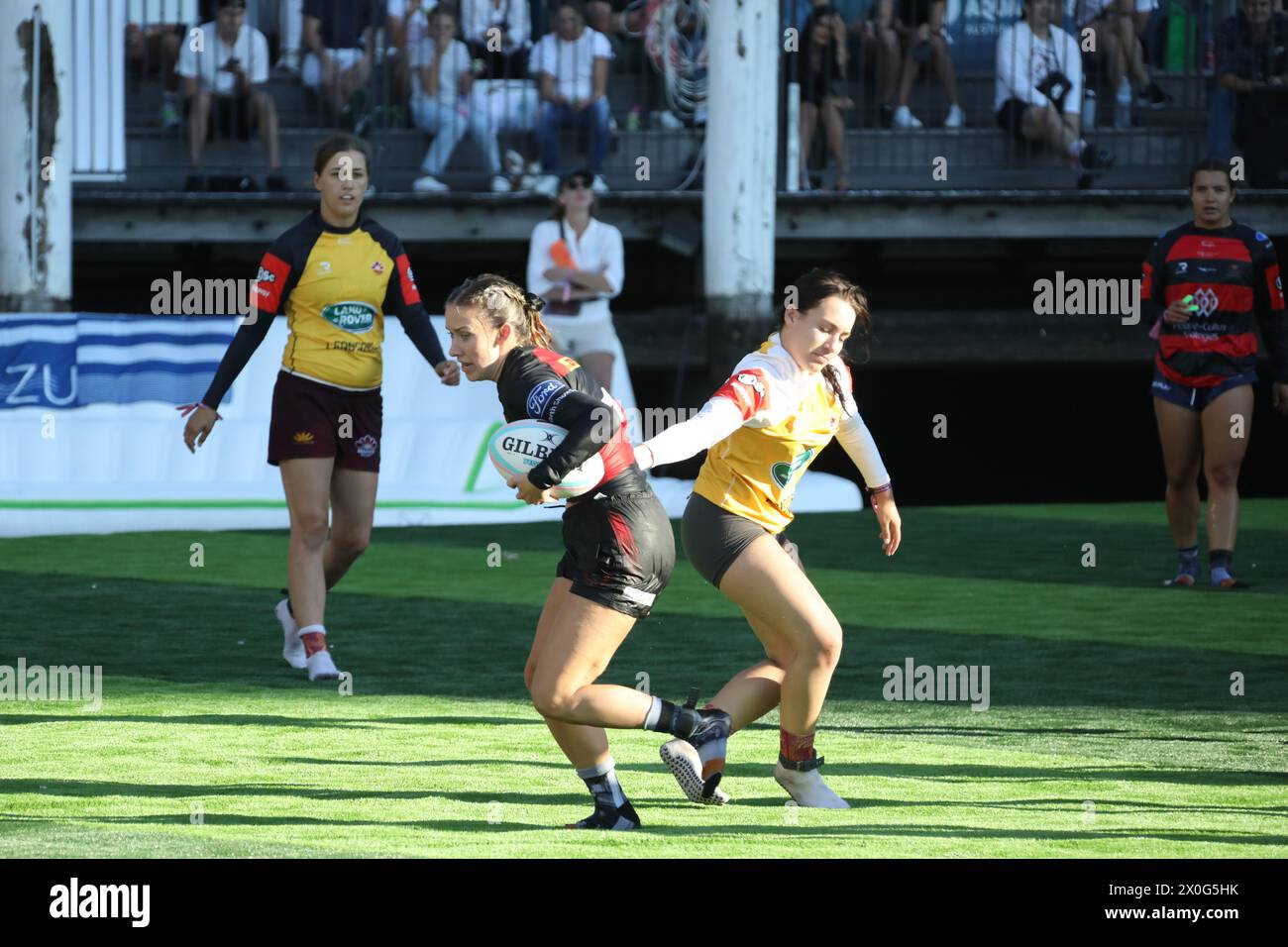 Sydney, Australia. 12th April 2024. The BSc Aqua Rugby Festival on a ...