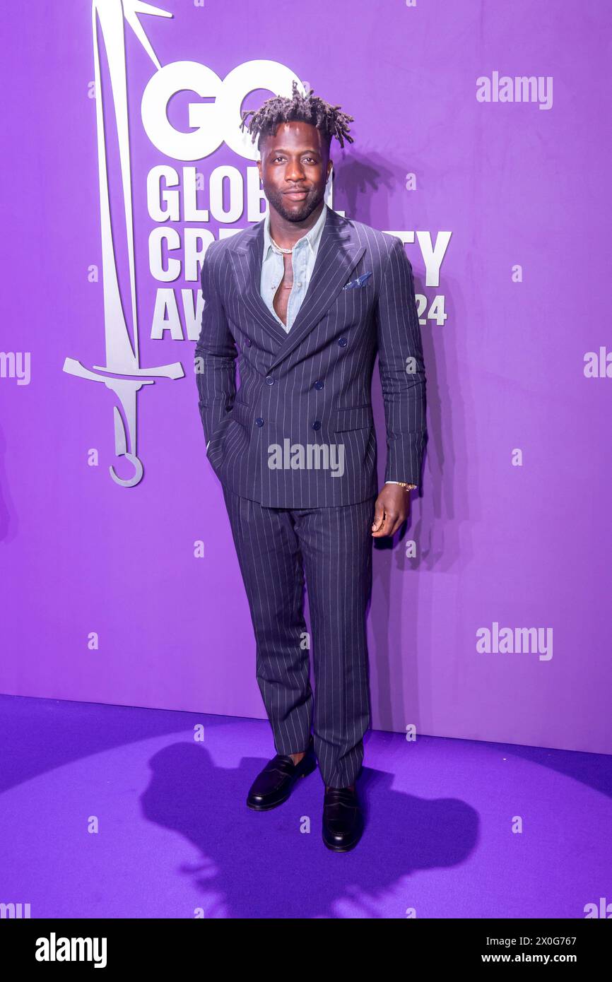 NEW YORK, NEW YORK - APRIL 11: Nigel Sylvester attends the 2024 GQ ...