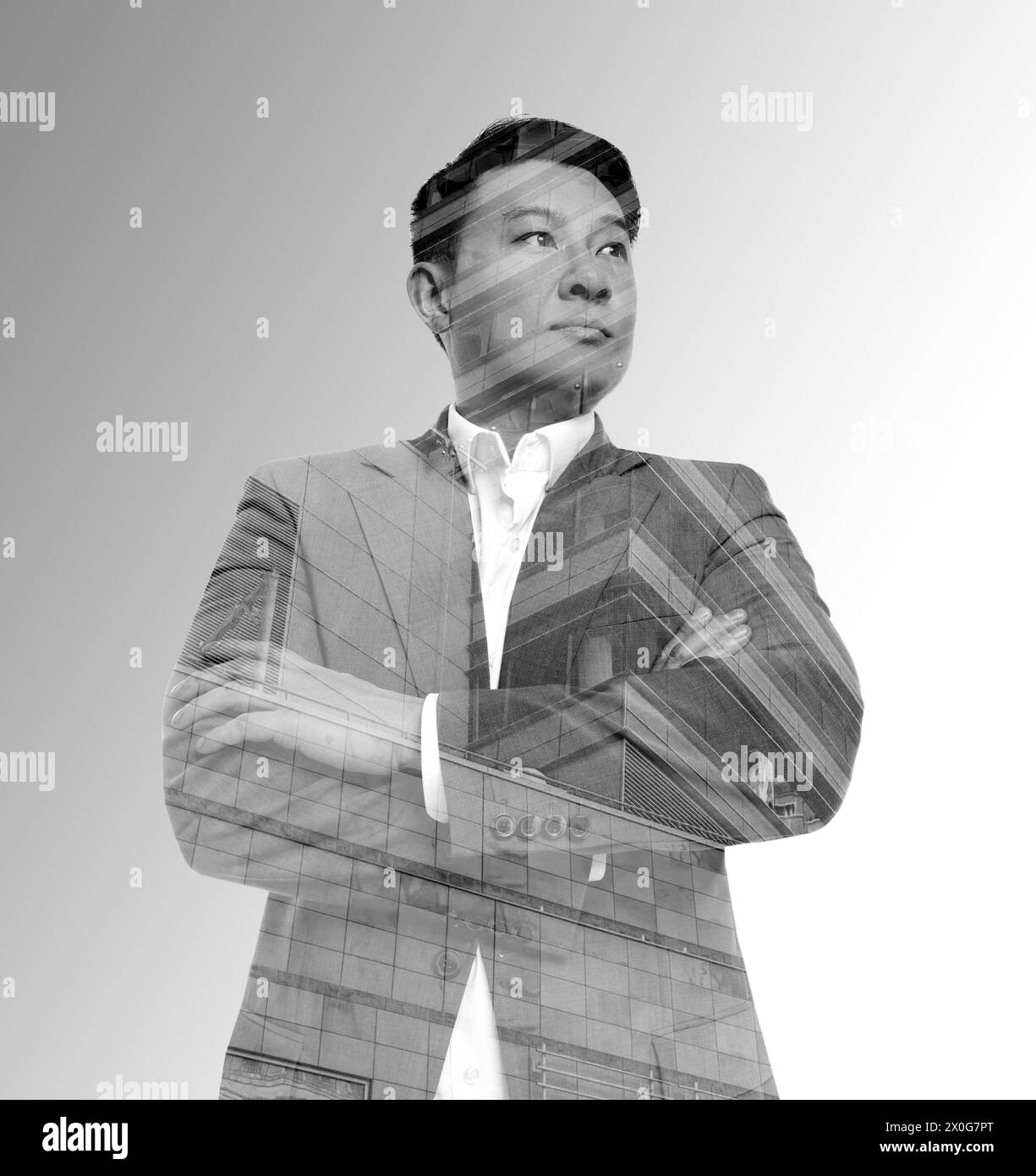 Double exposure of businessman and office buildings Stock Photo - Alamy Double exposure of businessman and office buildings Stock Photo - Alamy