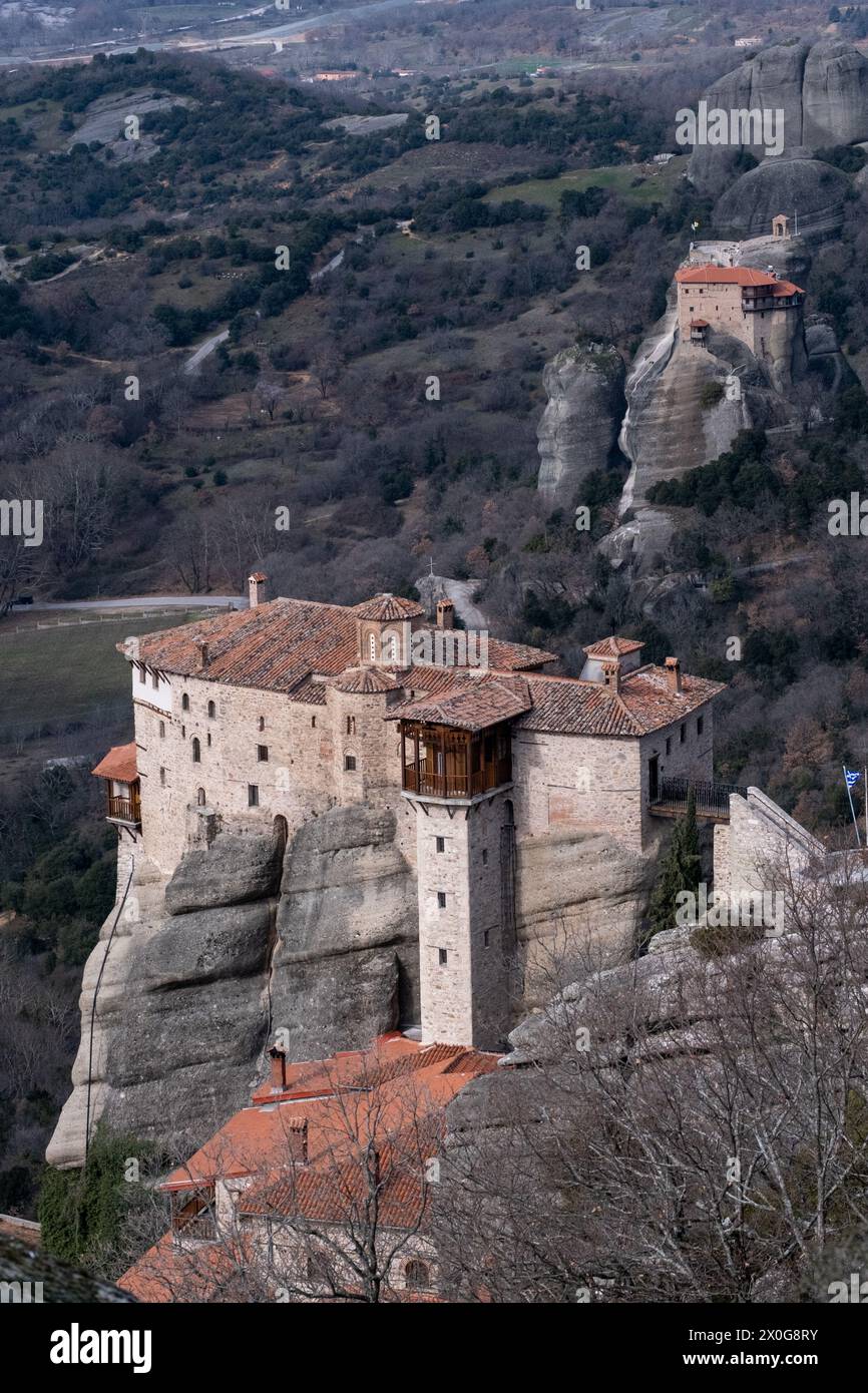 Monastery of St. Nicholas Anapausas and Monastery of St. Rousanou in ...