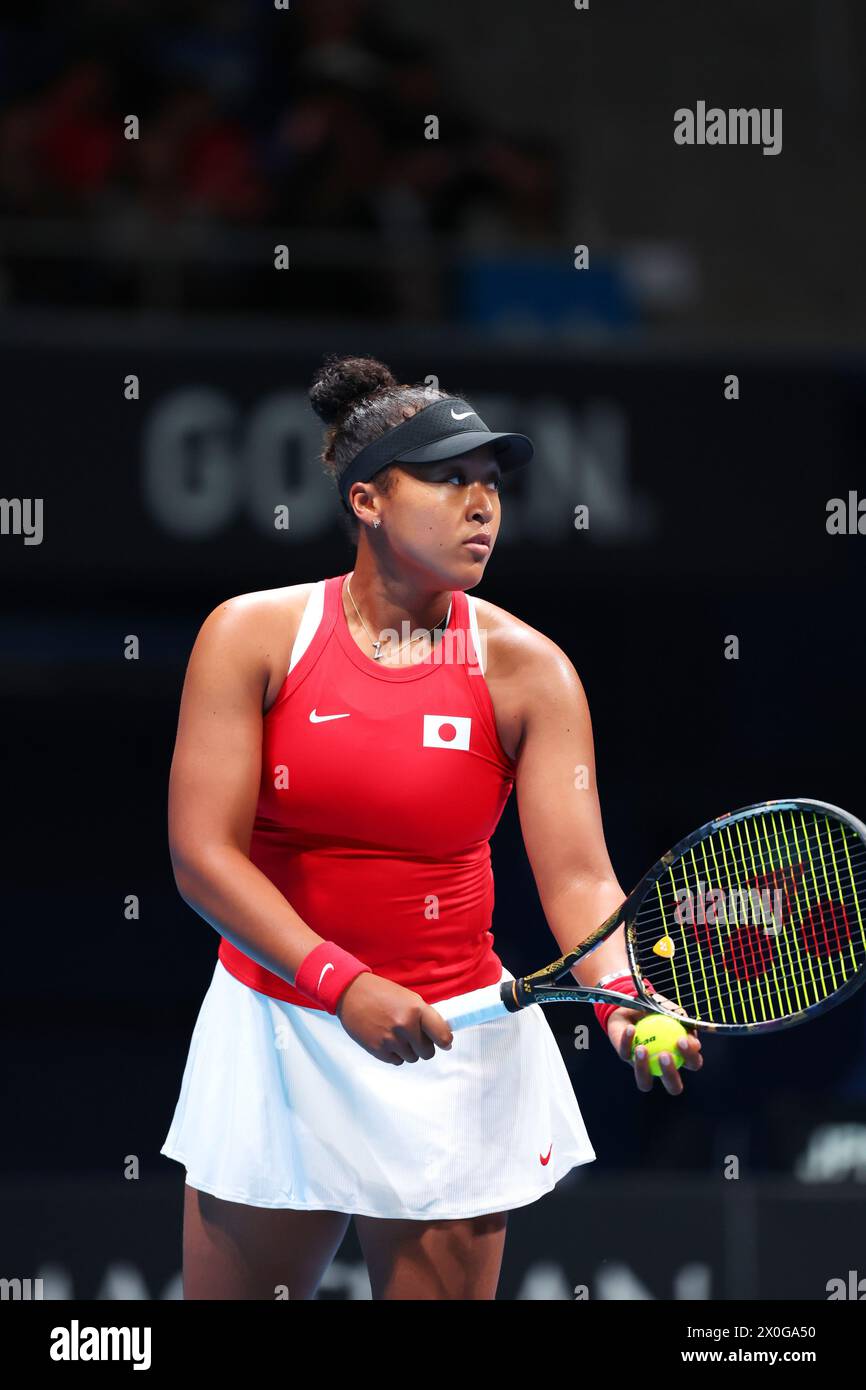 Ariake Coliseum, Tokyo, Japan. 12th Apr, 2024. Naomi Osaka (JPN), APRIL ...