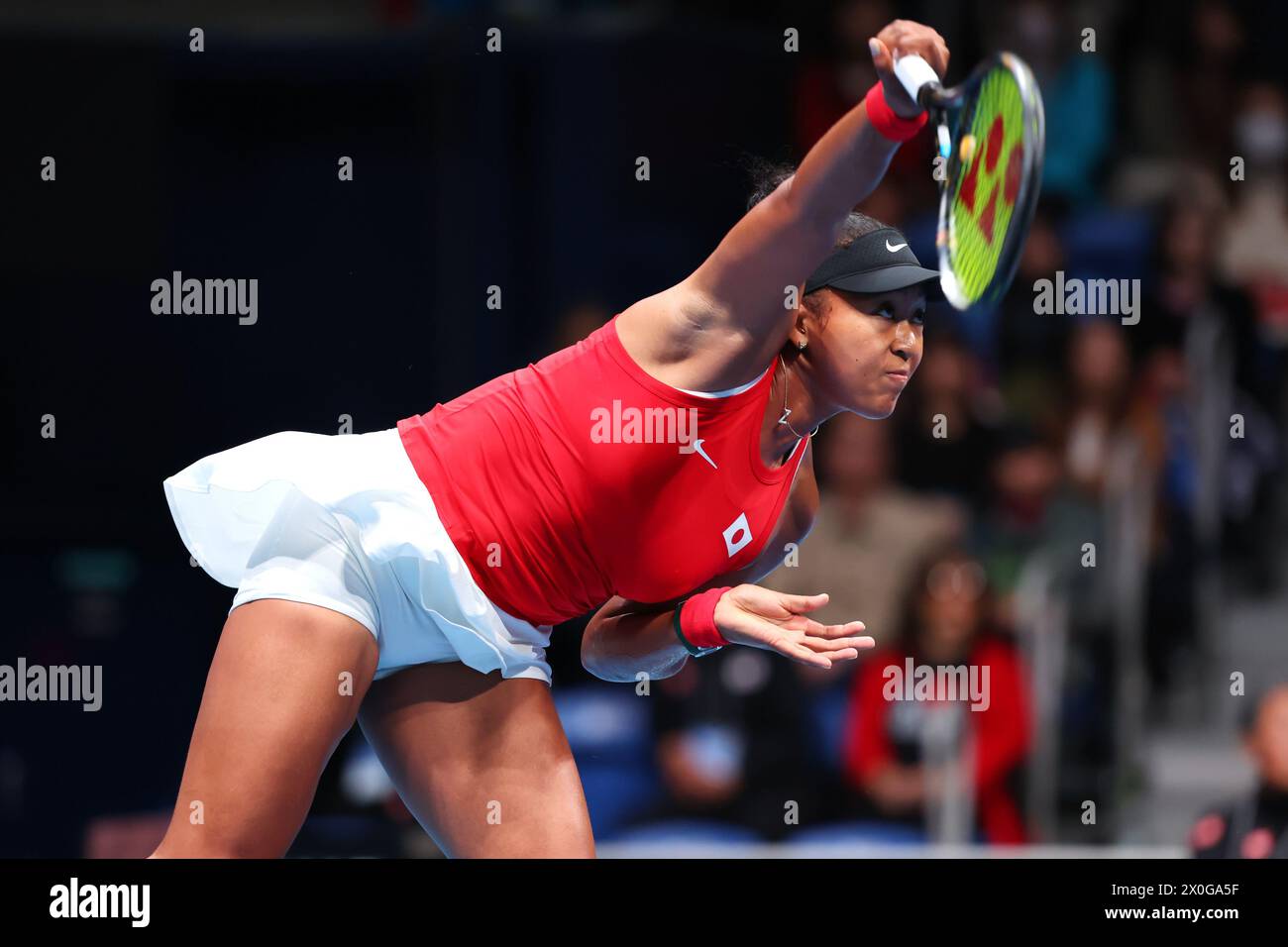 Ariake Coliseum, Tokyo, Japan. 12th Apr, 2024. Naomi Osaka (JPN), APRIL ...