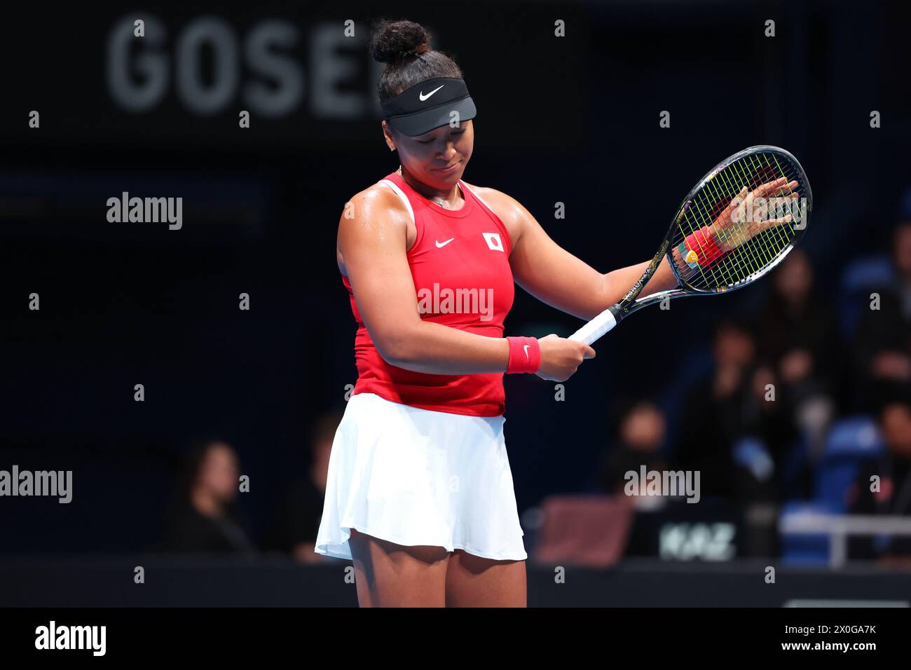 Ariake Coliseum, Tokyo, Japan. 12th Apr, 2024. Naomi Osaka (JPN), APRIL ...