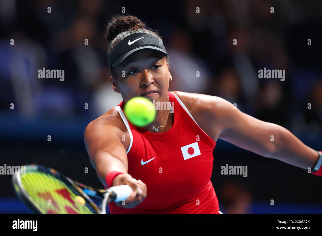 Ariake Coliseum, Tokyo, Japan. 12th Apr, 2024. Naomi Osaka (JPN), APRIL ...