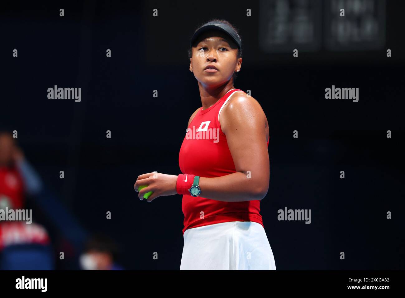 Ariake Coliseum, Tokyo, Japan. 12th Apr, 2024. Naomi Osaka (JPN), APRIL ...