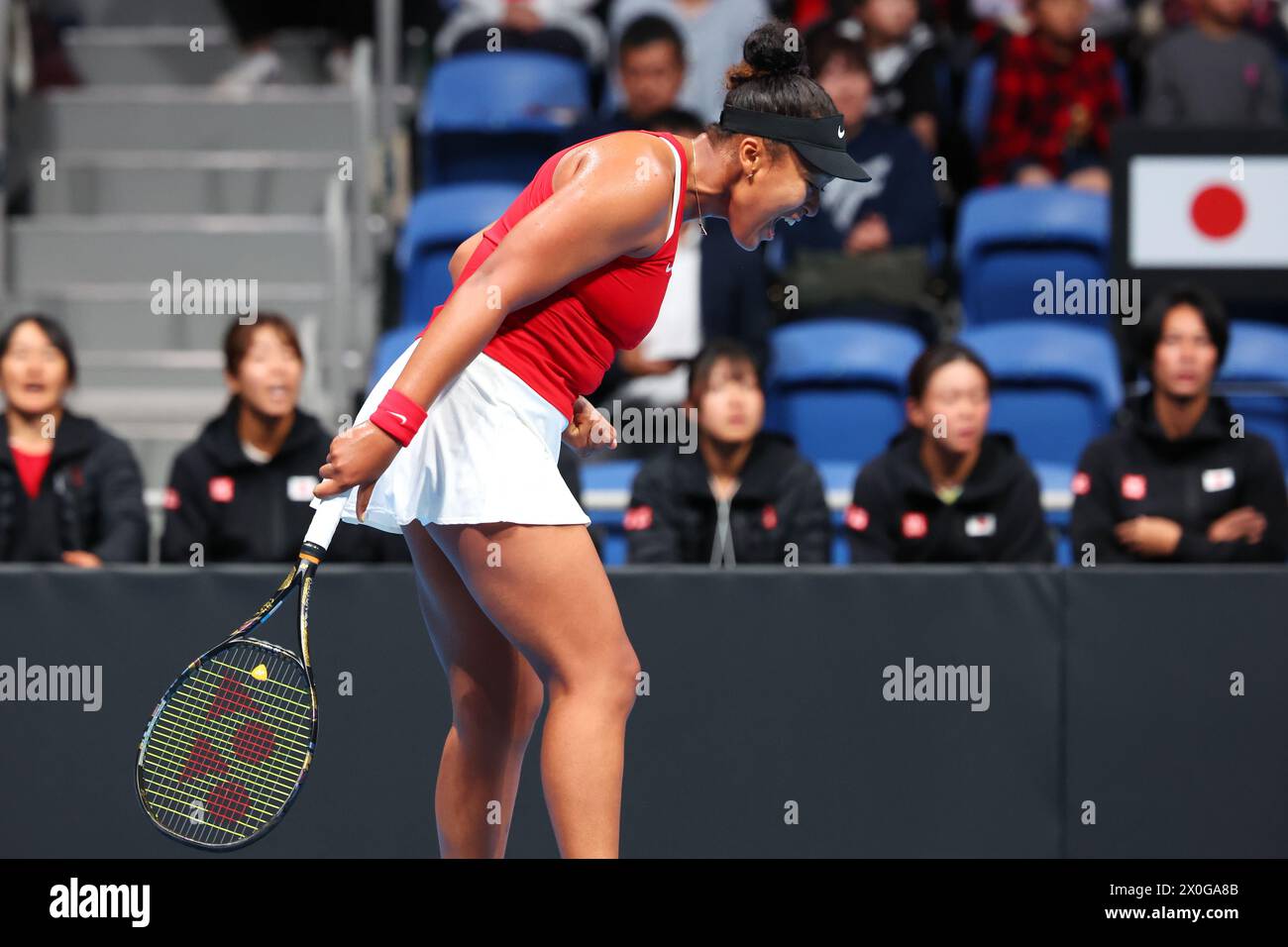 Ariake Coliseum, Tokyo, Japan. 12th Apr, 2024. Naomi Osaka (JPN), APRIL ...