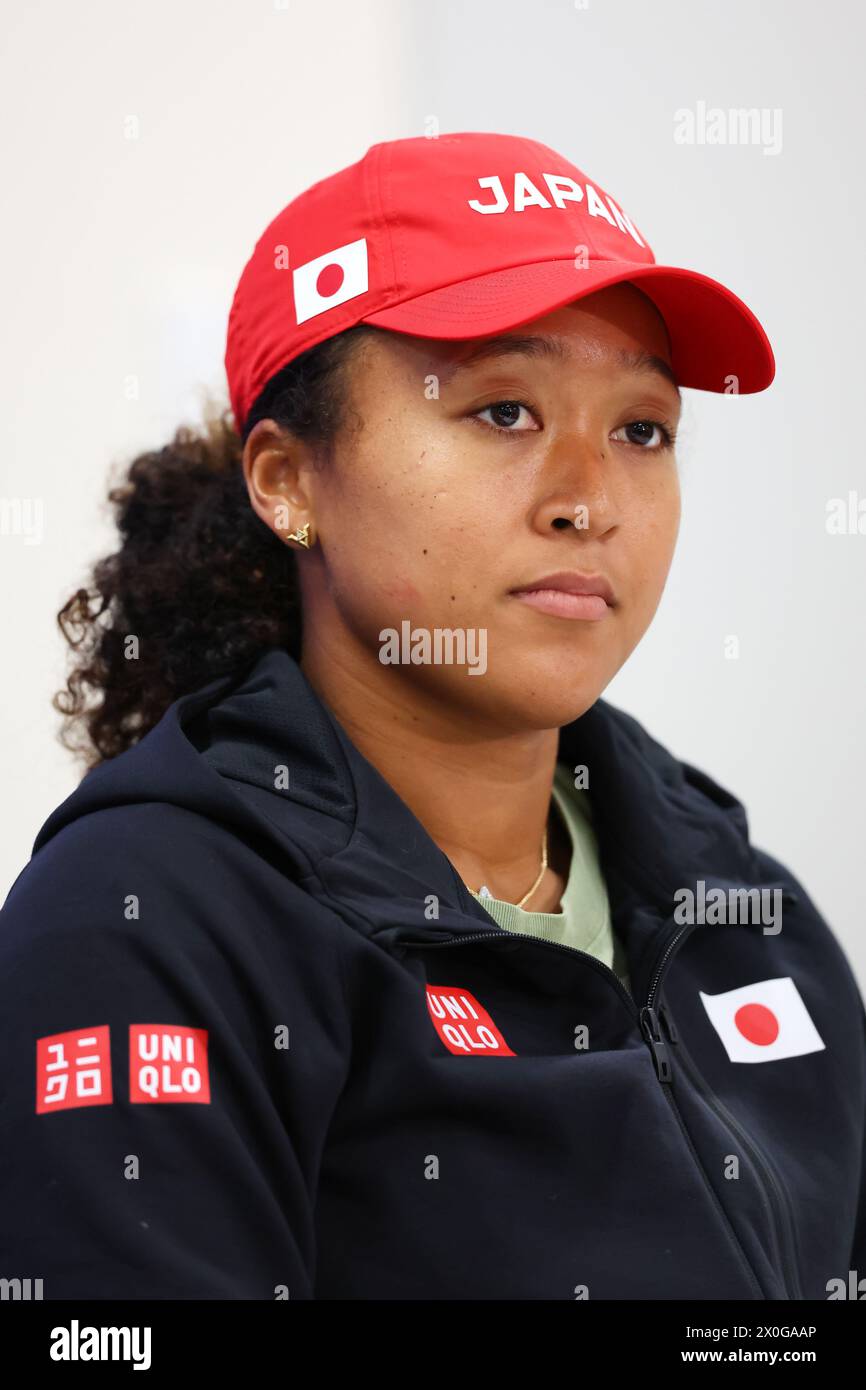 Ariake Coliseum, Tokyo, Japan. 12th Apr, 2024. Naomi Osaka (JPN), APRIL ...