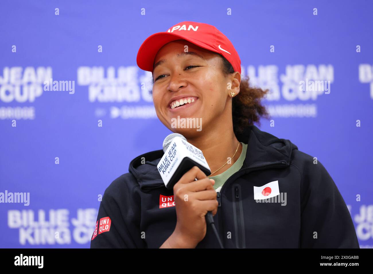Ariake Coliseum, Tokyo, Japan. 12th Apr, 2024. Naomi Osaka (JPN), APRIL ...