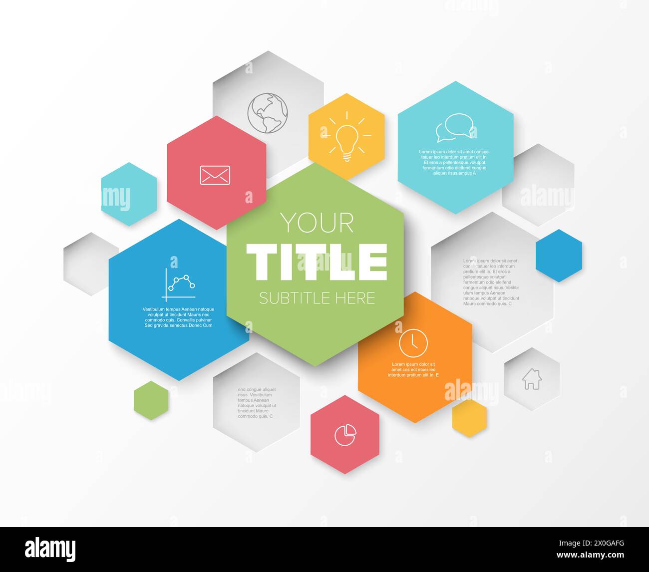 Multipurpose infographic template with icons and information elements ...