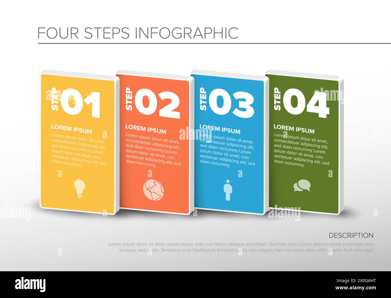 Process description Stock Vector Images - Alamy