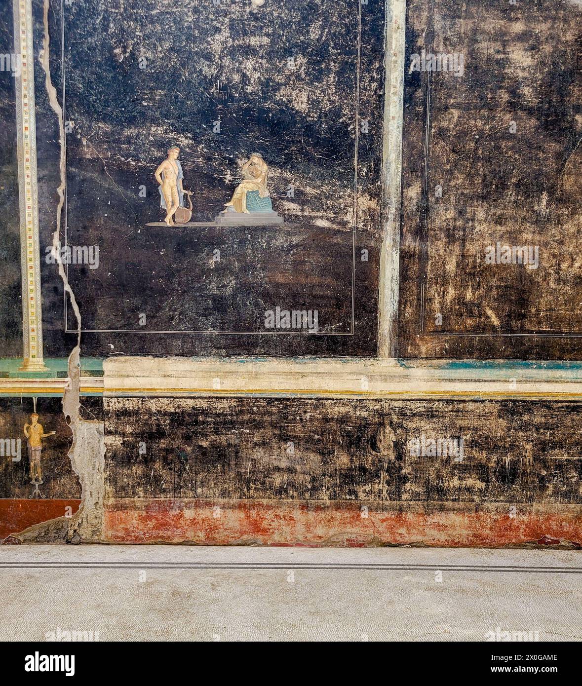 This image released by the Italian Culture Ministry on Wednesday, April ...