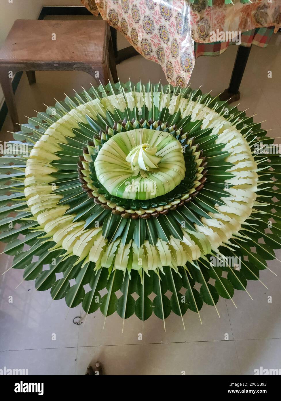 Traditional coconut leaves decoration(gokkola Arts) handmade ...