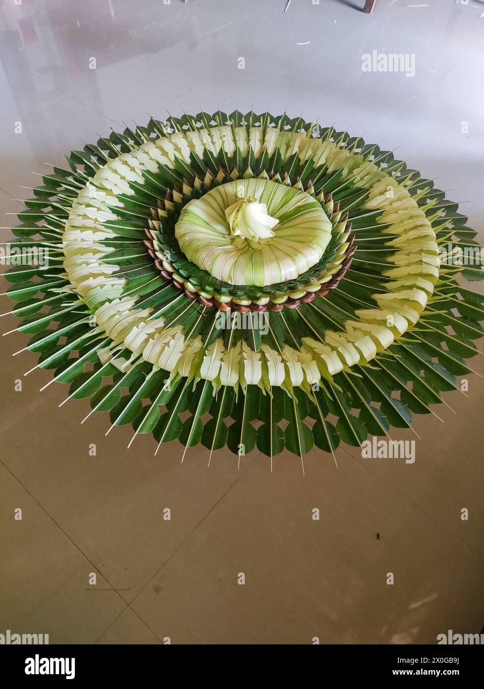 Traditional coconut leaves decoration(gokkola Arts) handmade ...