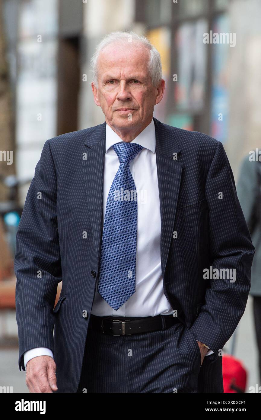 April 12, 2024, London, England, United Kingdom: ALAN COOK, former ...