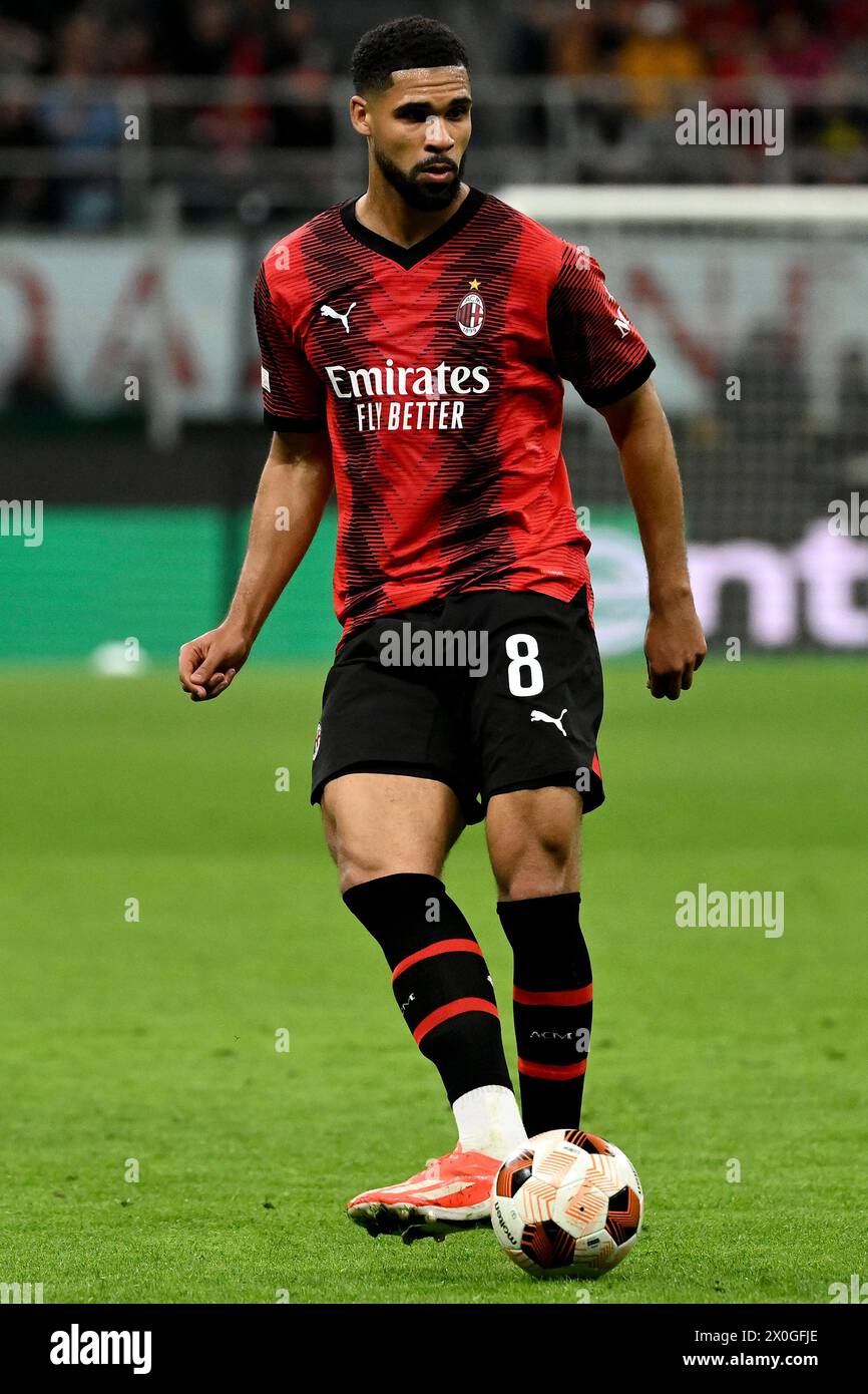 Ruben Loftus-Cheek of AC Milan in action during the Europa League football match between AC ...
