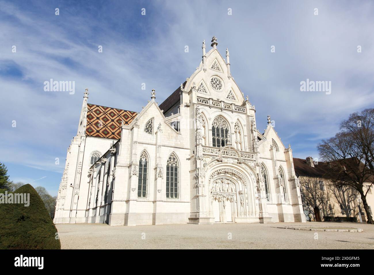 Royal Monastery of Brou in Bourg en Bresse, France Stock Photo - Alamy