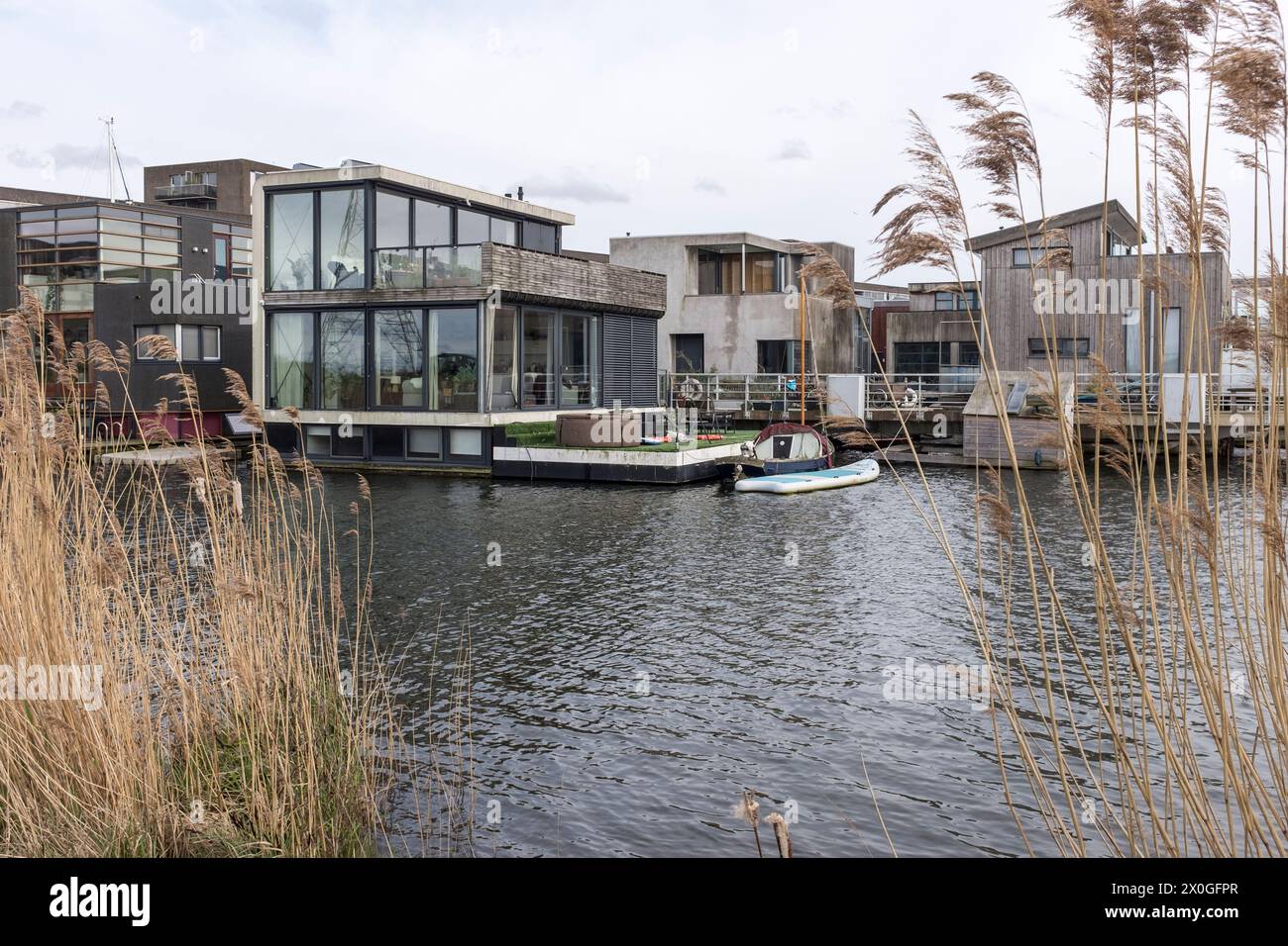 Floating houses in ijburg amsterdam hi-res stock photography and images ...