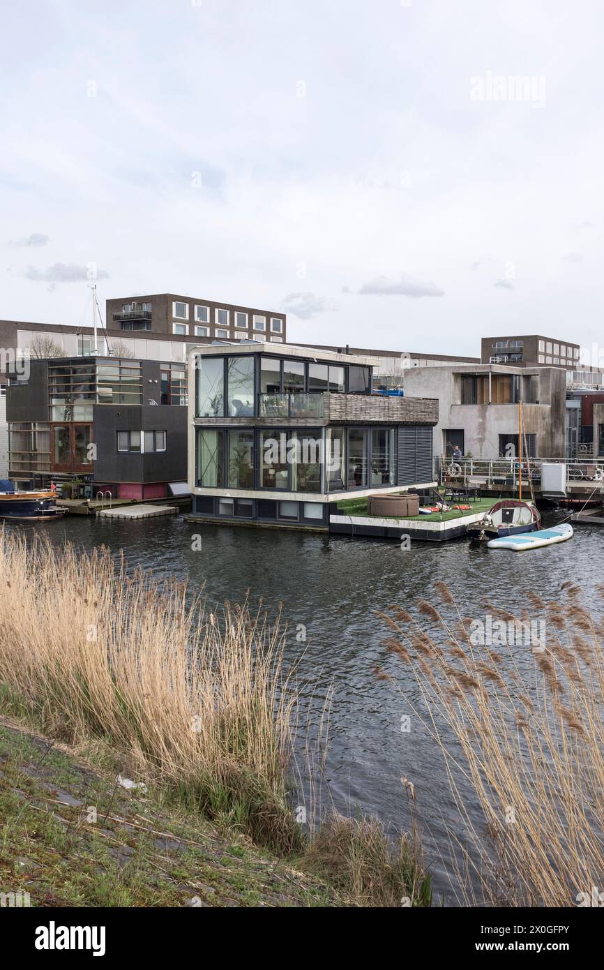Floating houses in ijburg amsterdam hi-res stock photography and images ...