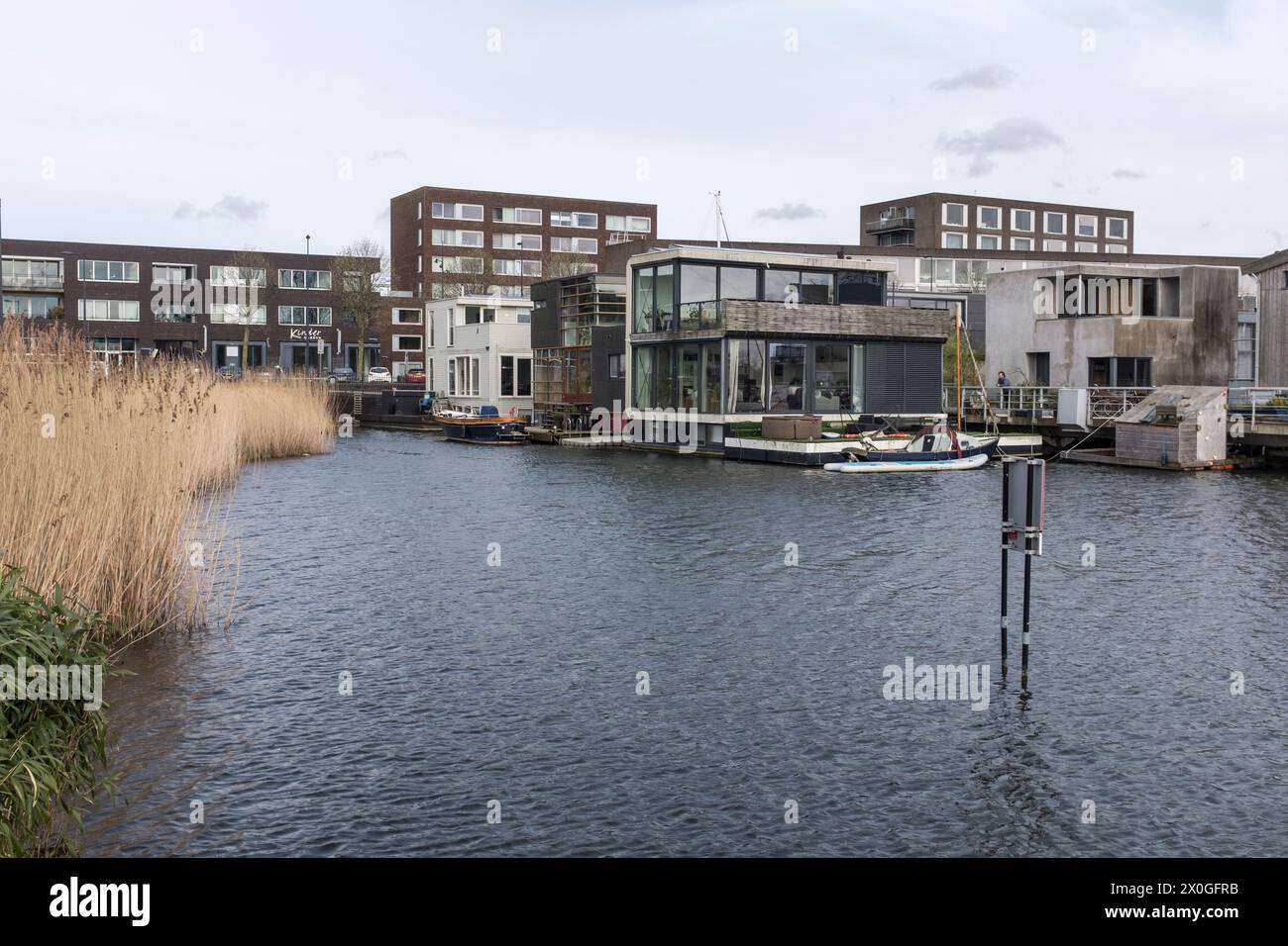 Floating houses in ijburg amsterdam hi-res stock photography and images ...
