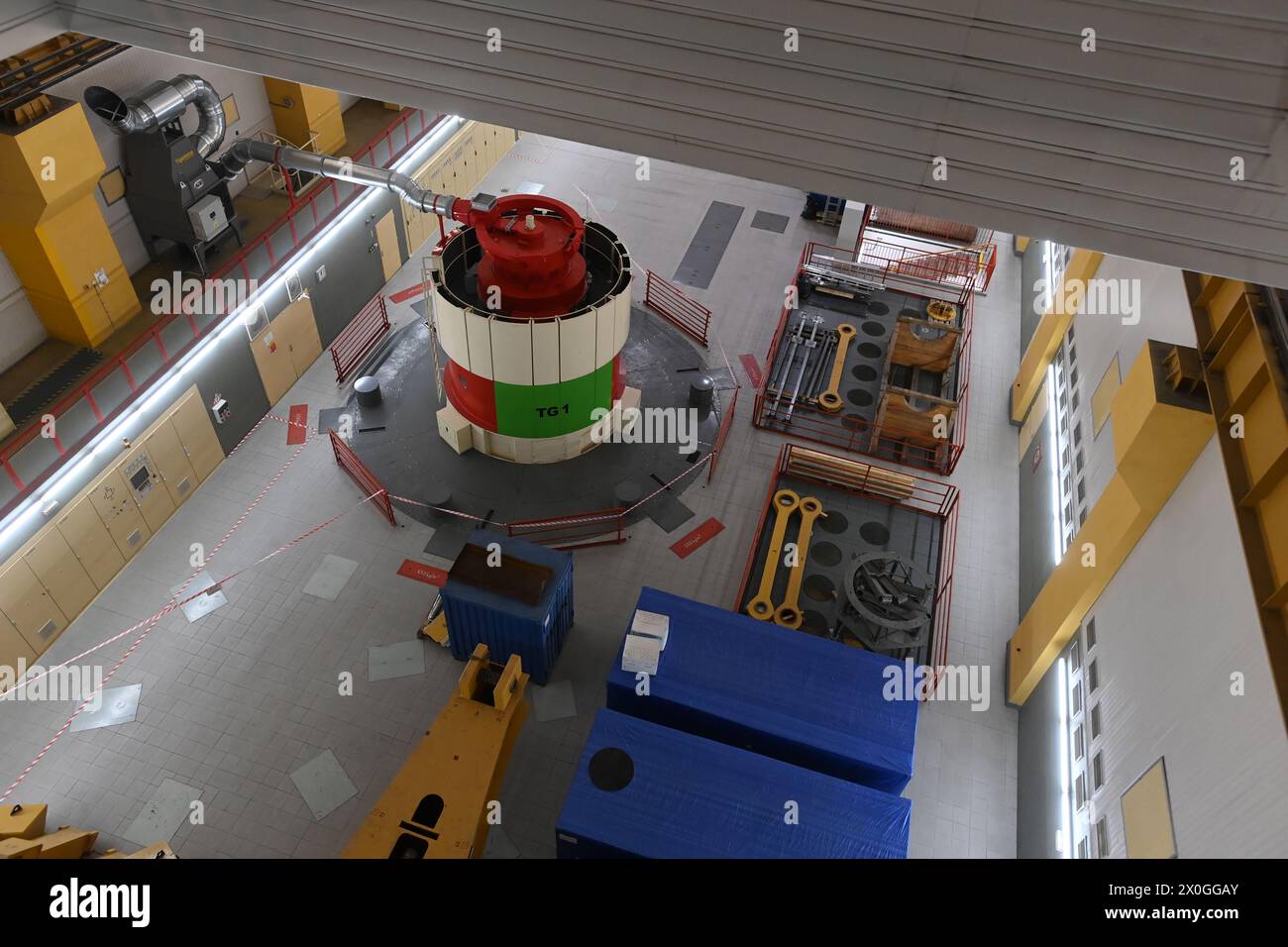 Sumperk, Czech Republic. 12th Apr, 2024. CEZ Power Group is investing ...