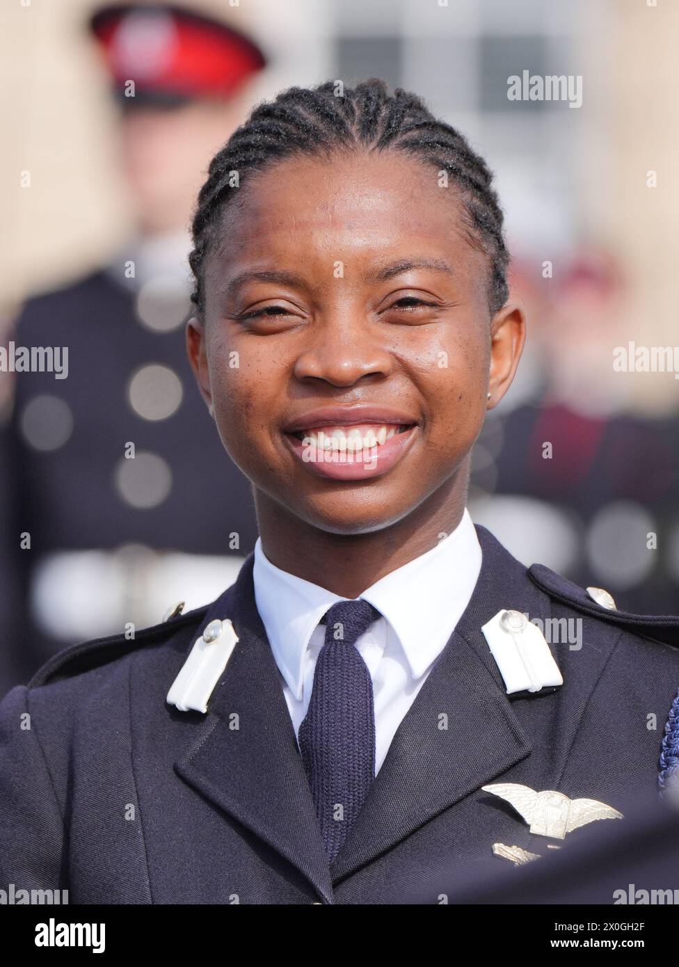 Officer Cadet Owowoh Princess Oluchukwu, the first Nigerian female ...
