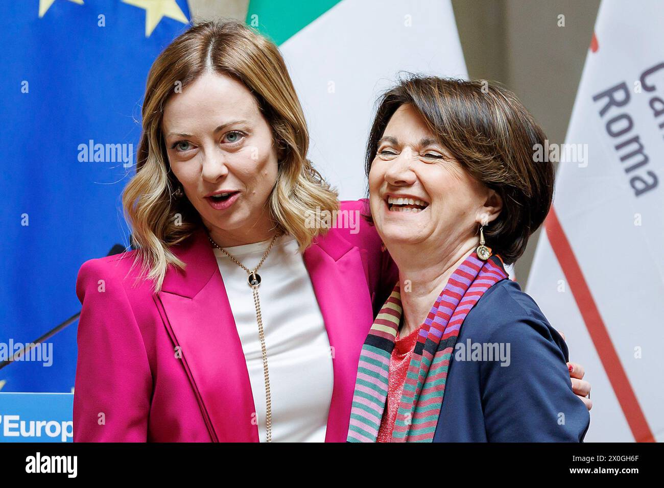 Giorgia meloni family hi-res stock photography and images - Alamy