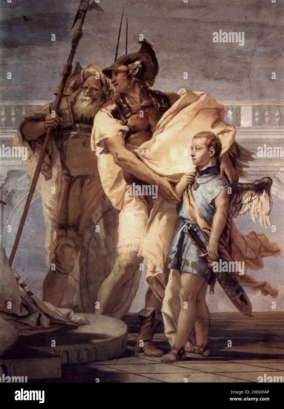 Aeneas introducing cupid hi-res stock photography and images - Alamy