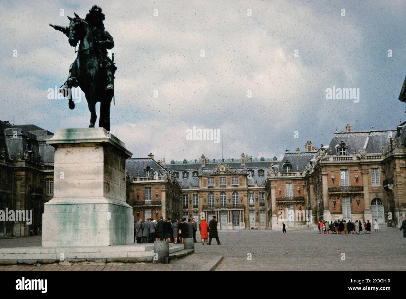 The monument of Louis XIV at the court of Versailles. [automated ...
