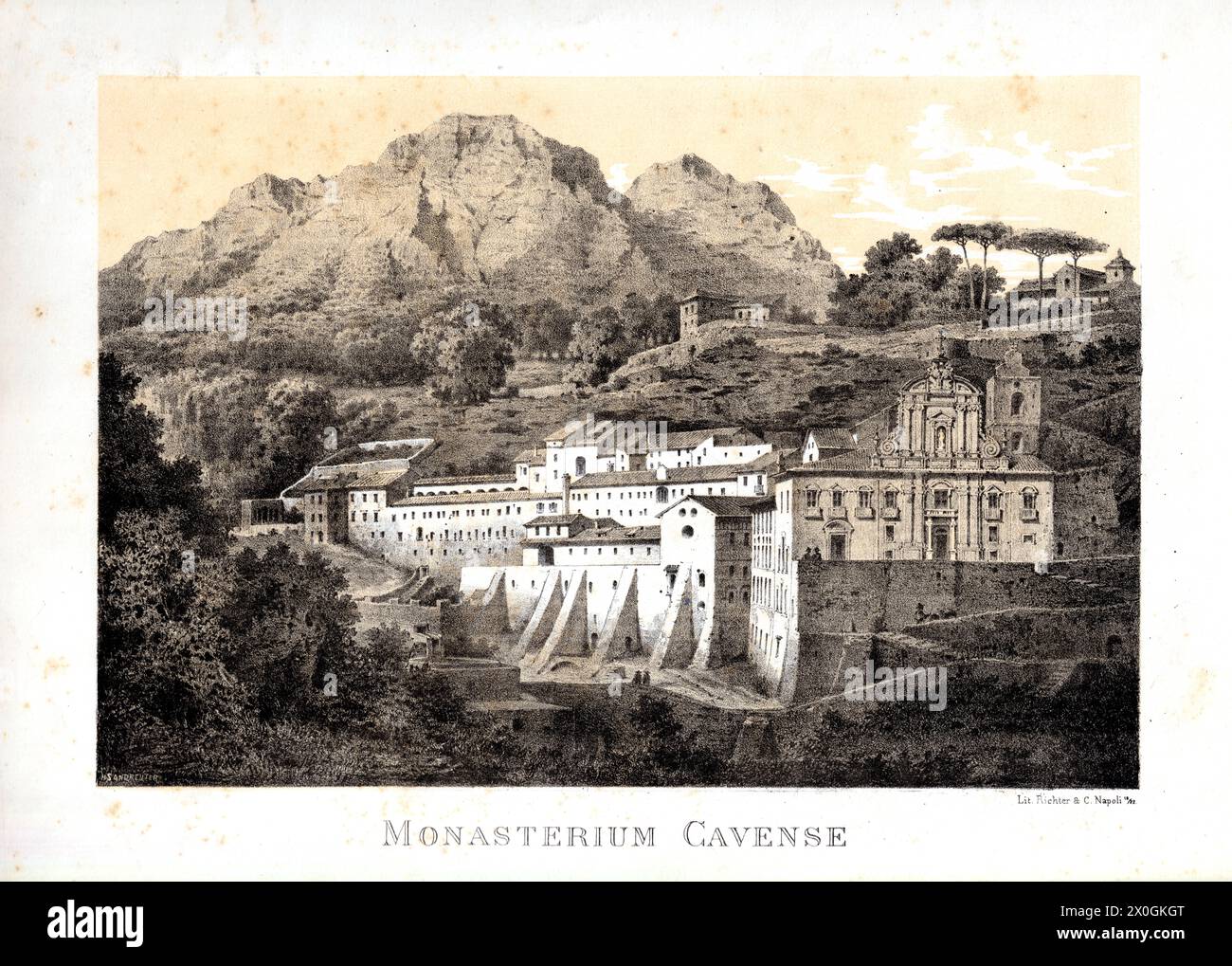 Monasterium cavense hi-res stock photography and images - Alamy