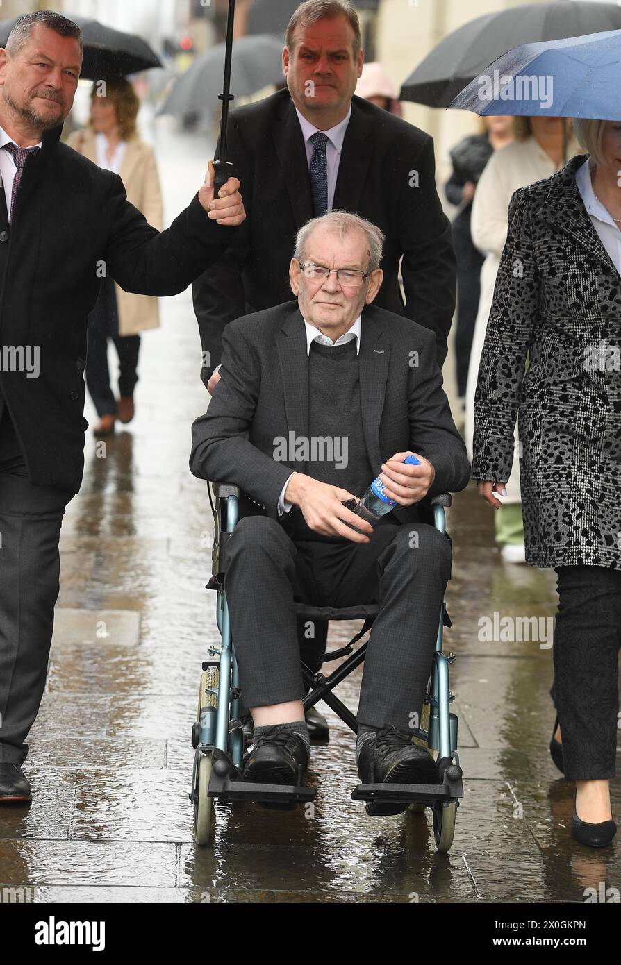 Kingsmill Massacre survivor Alan Black arrives at Laganside Courts ...