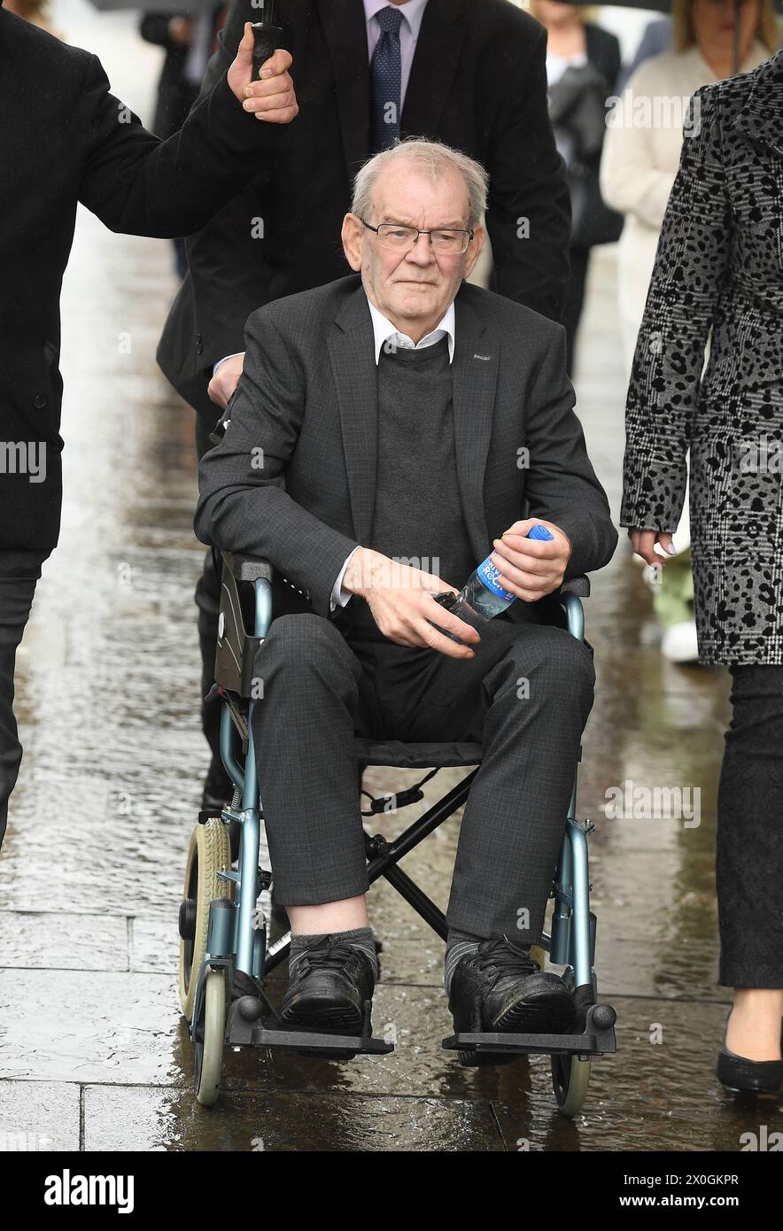 Kingsmill Massacre survivor Alan Black arrives at Laganside Courts ...