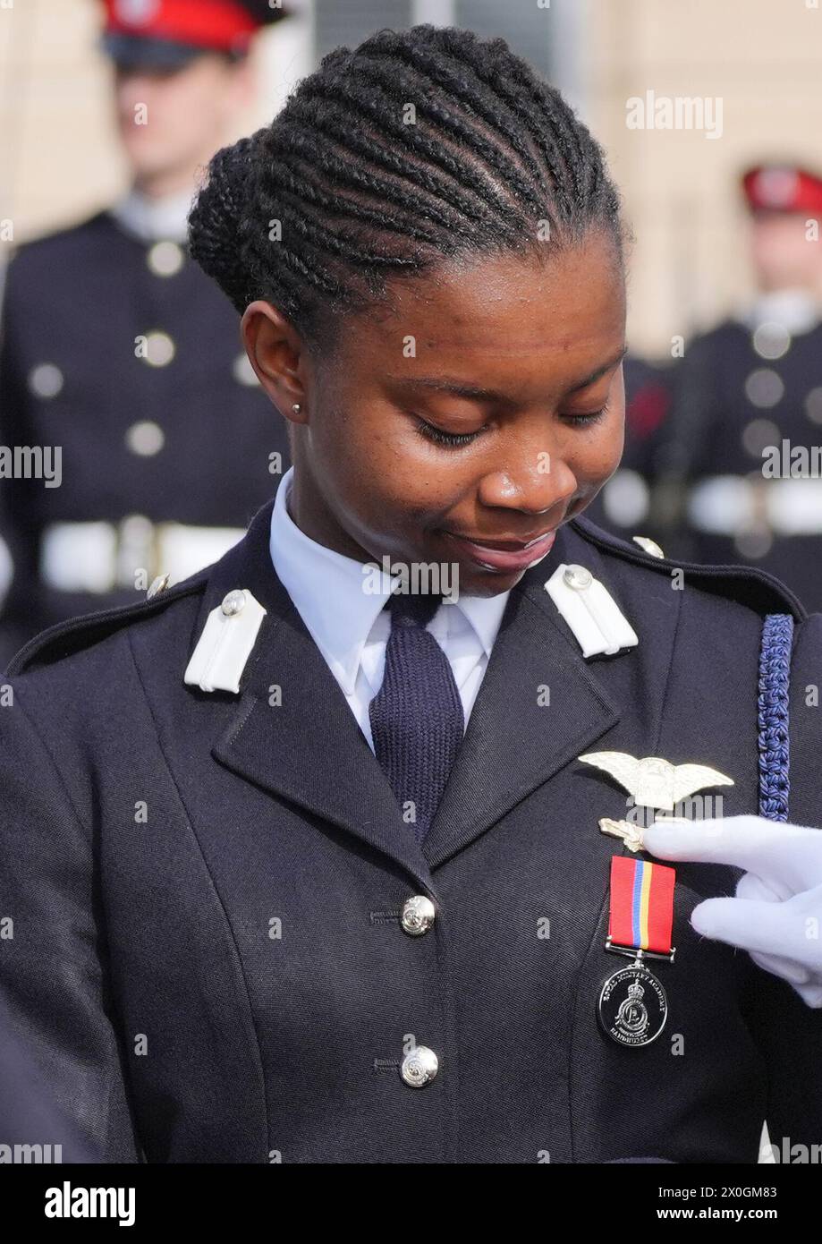 Officer Cadet Owowoh Princess Oluchukwu, the first Nigerian female ...
