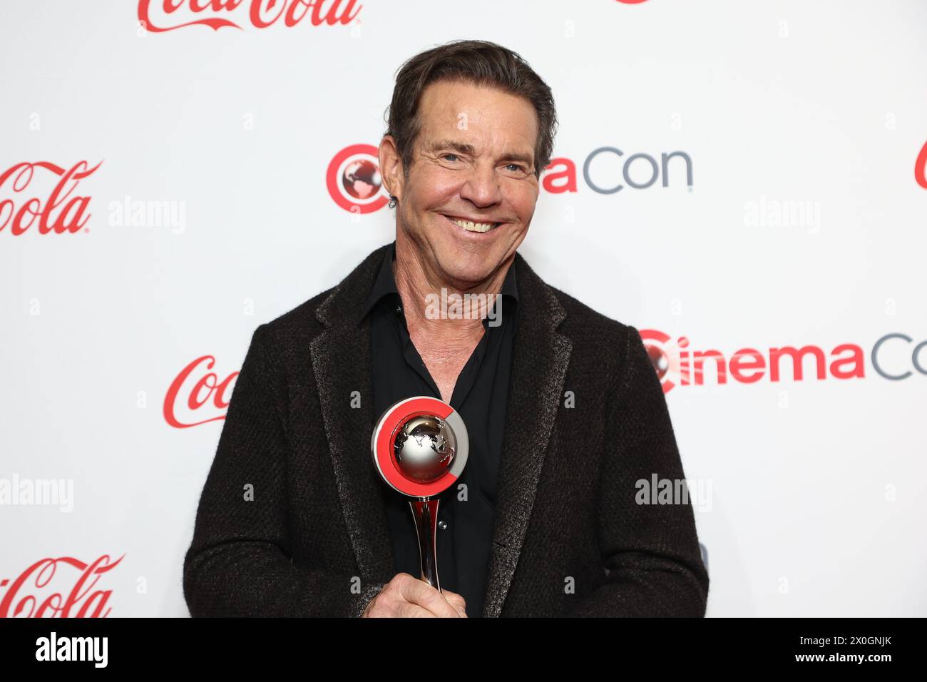 Las Vegas, United States. 11th Apr, 2024. Dennis Quaid, recipient of ...