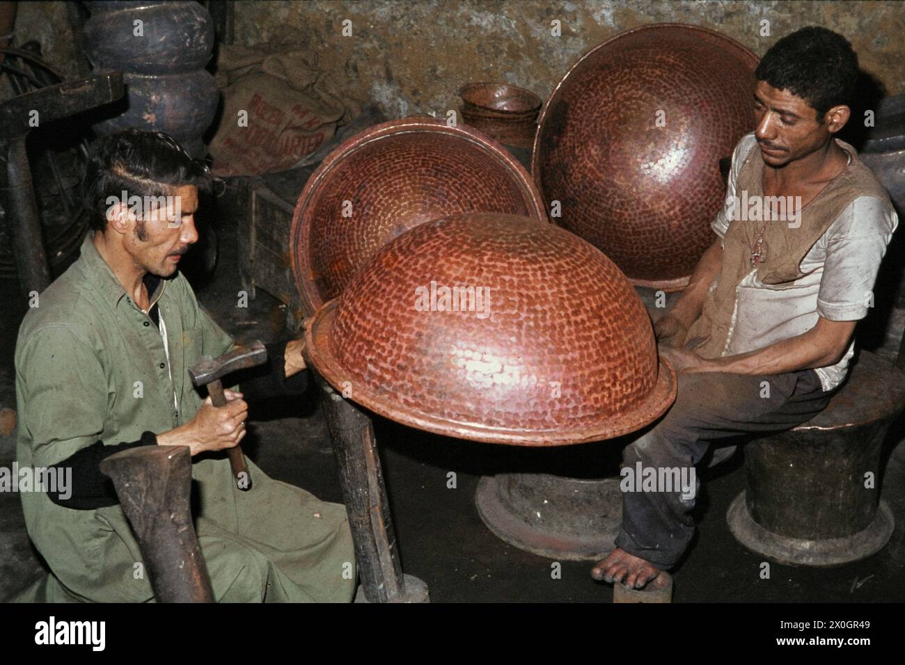 Copper workers cairo hi-res stock photography and images - Alamy