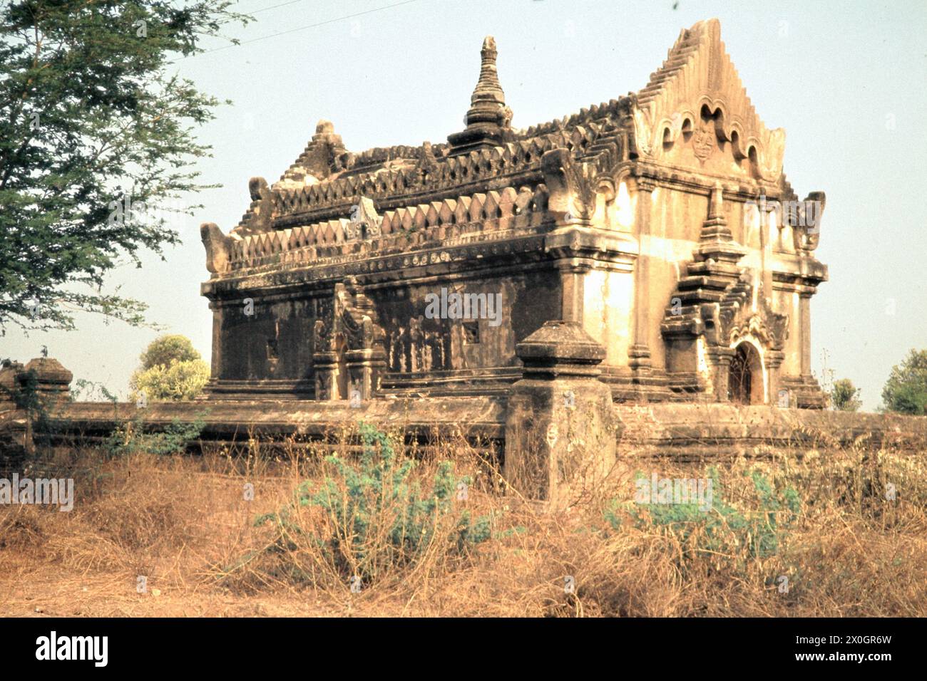 The Buddhist ordination hall of the Upali Thein Temple in Bagan ...