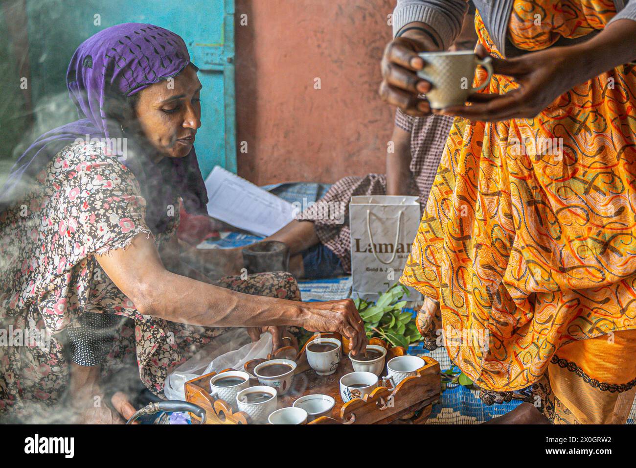 Ethiopian street market hi-res stock photography and images - Alamy