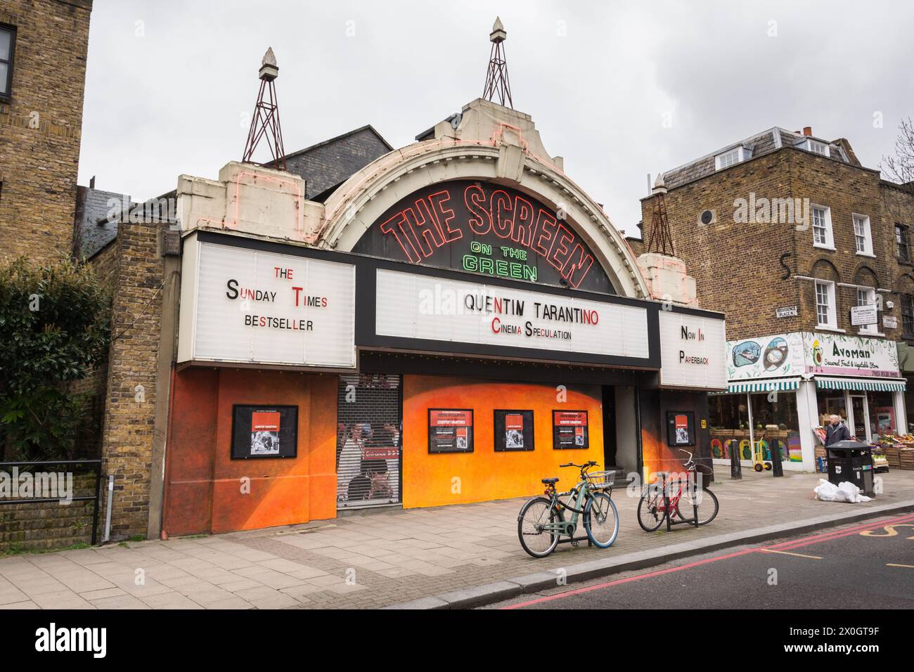 Exterior of the Screen on the Green cinema on Upper Street, Islington ...