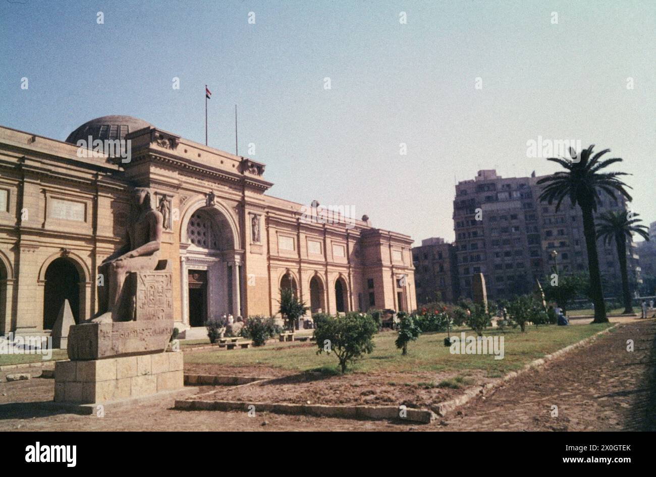 The Egyptian National Museum in Cairo. [automated translation] Stock ...
