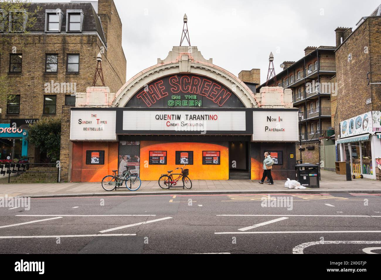 Exterior of the Screen on the Green cinema on Upper Street, Islington ...