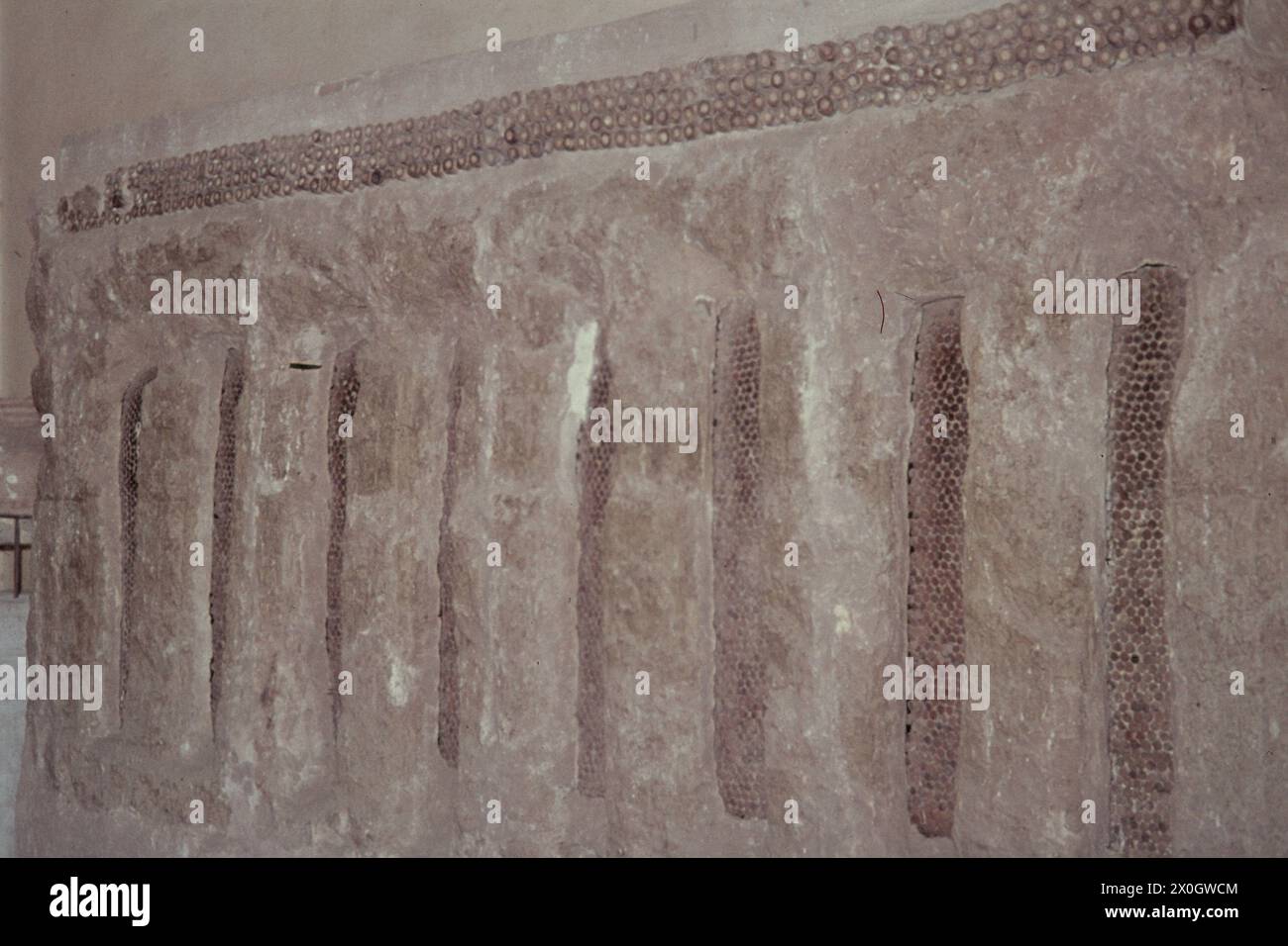 Earliest mosaic works from about 5500 BC from Uruk in the Iraqi ...