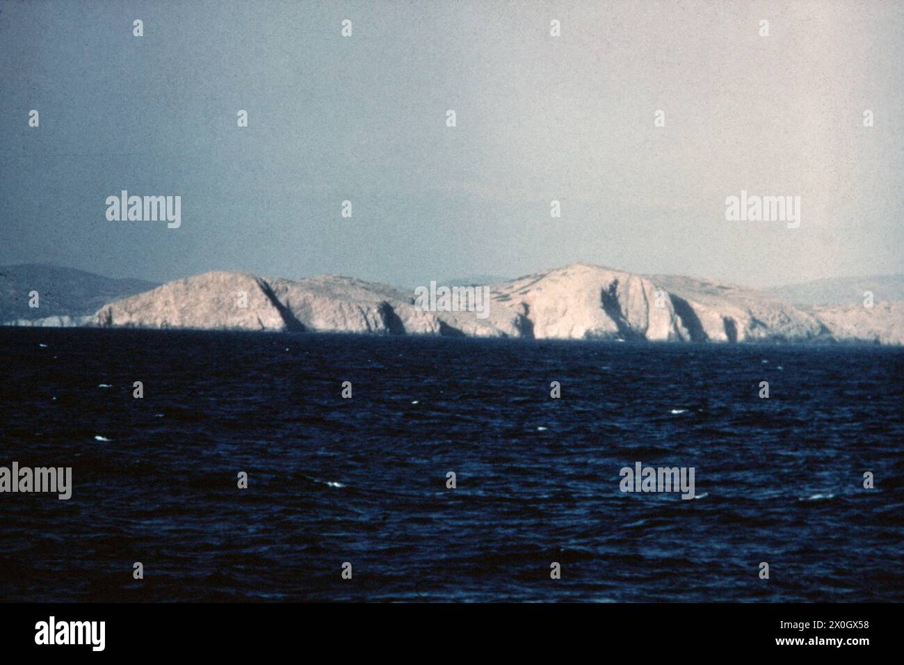 View of the east coast of the island of Crete. [automated translation ...