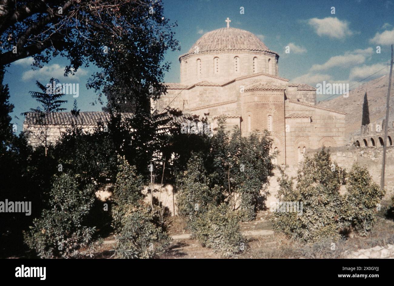 Monastery of daphni athens hi-res stock photography and images - Alamy